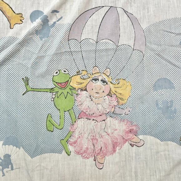 Martex | Bedding | Vintage Martex The Muppets Double Flat Bed Sheet ...
